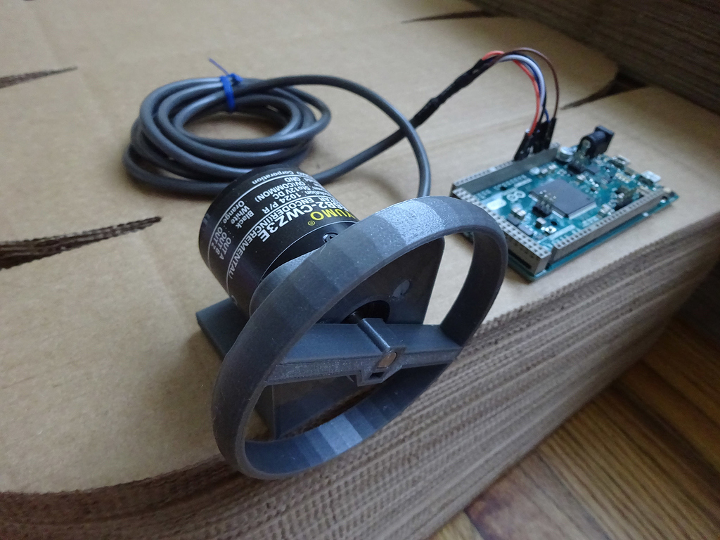 Rotary Encoder Wheel modeling request - Show and tell - Talk ...