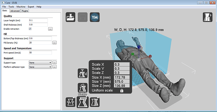 How to scale down a 3D scan - Scanning - Talk Manufacturing | Hubs