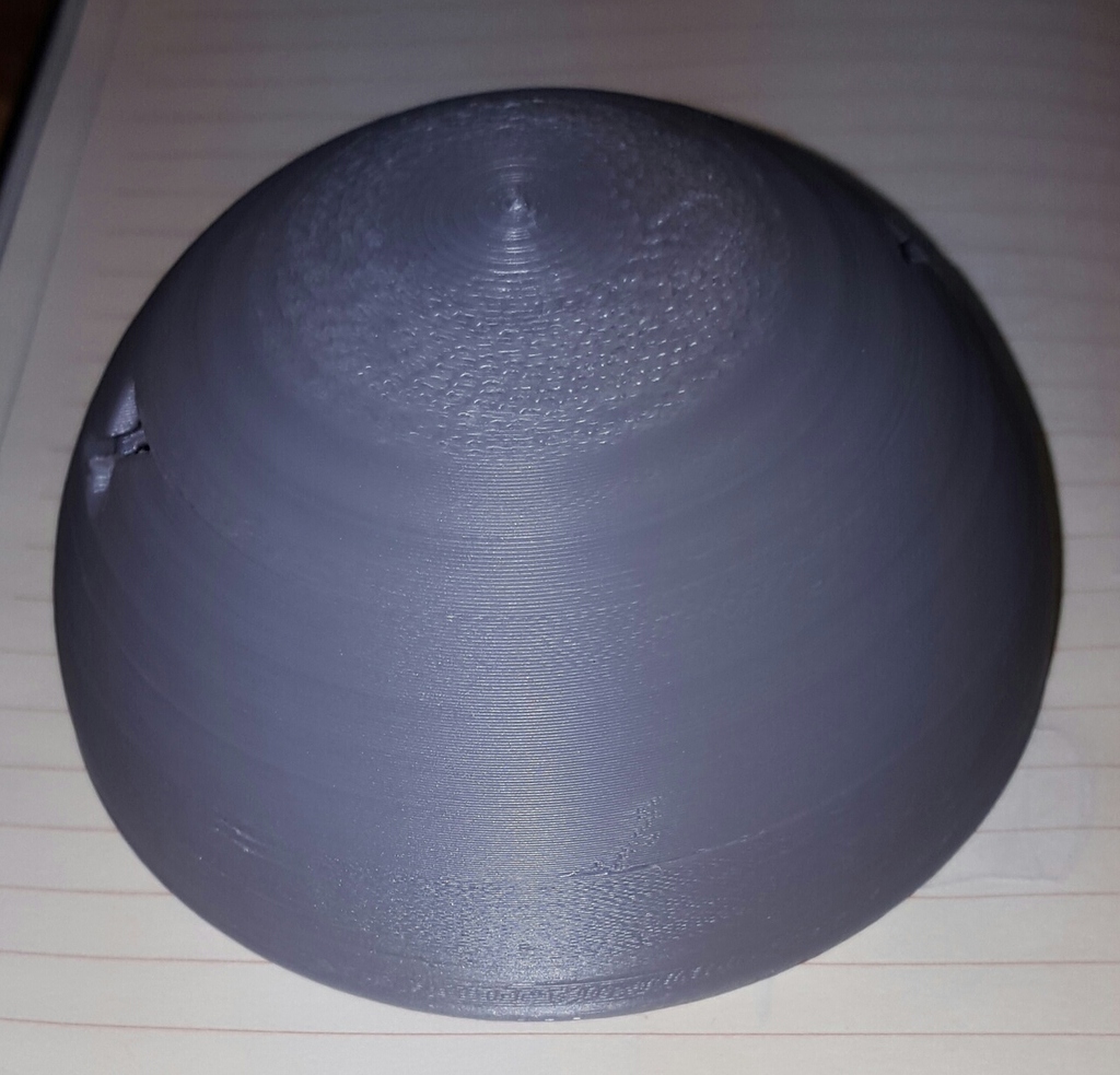 Dome top printing uneven - 3D Printers - Talk Manufacturing | Hubs