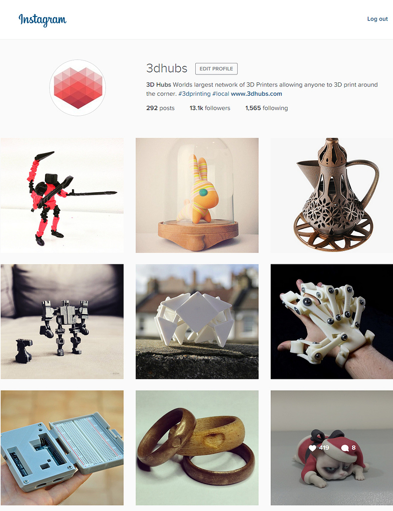 Get your 3D printing project featured on our Instagram and G+! - No ...