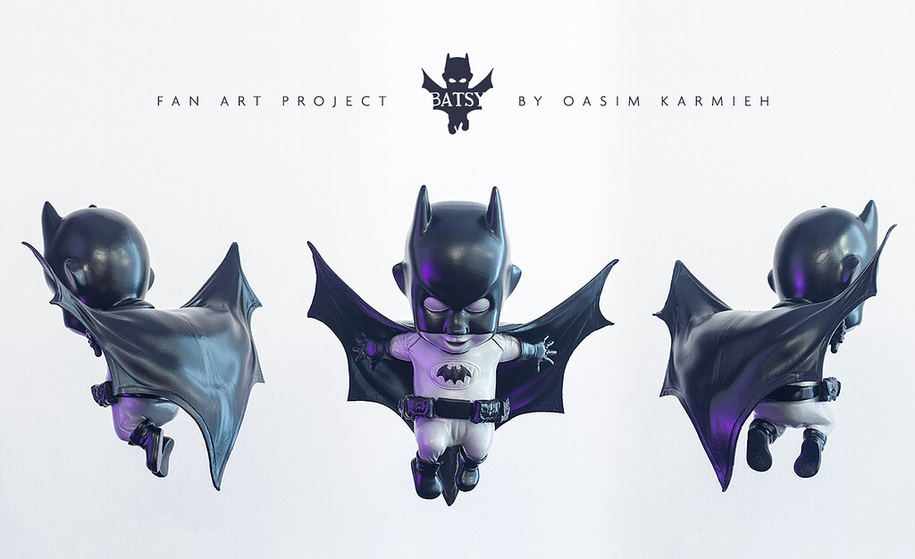 Batsy 3d printed batkid - Show and tell - Talk Manufacturing | Hubs