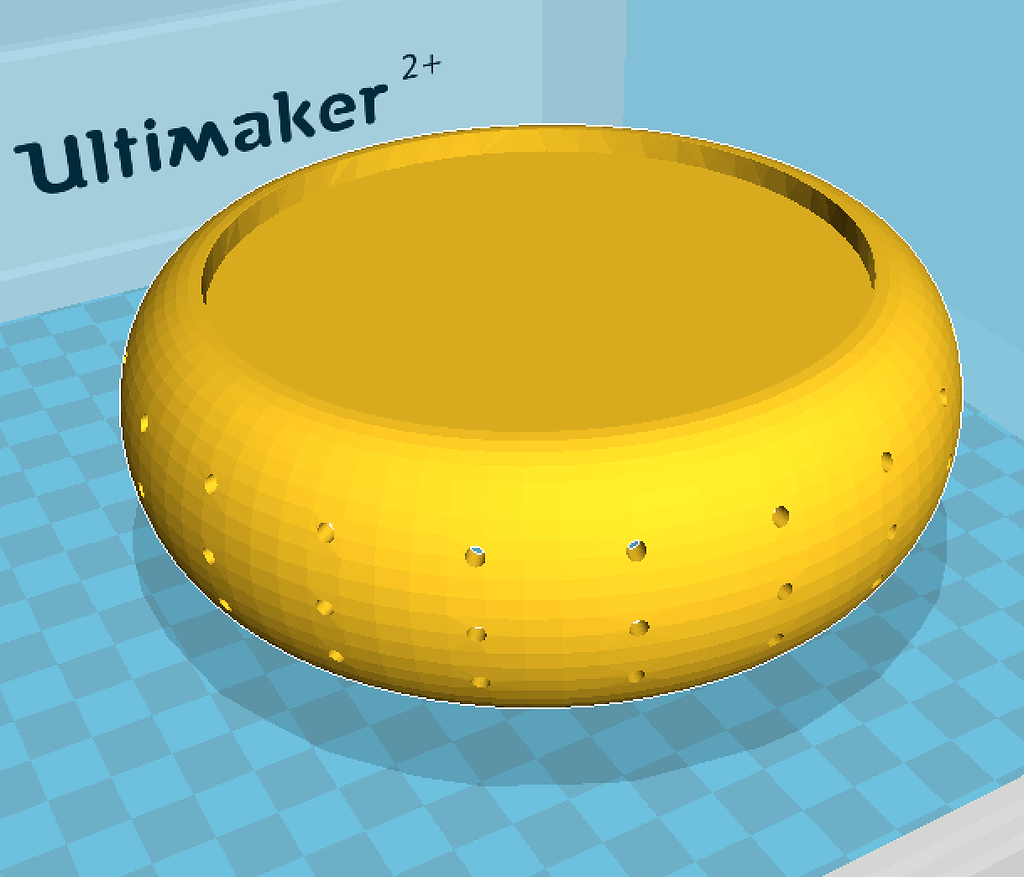 Help on printing circular shape - 3D Printers - Talk Manufacturing | Hubs