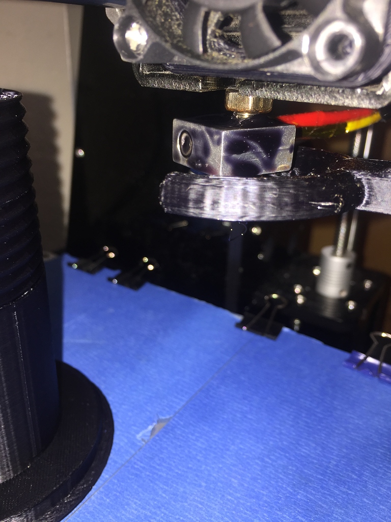 Excess Fillament is building in extruder tip - 3D Printers - Talk ...