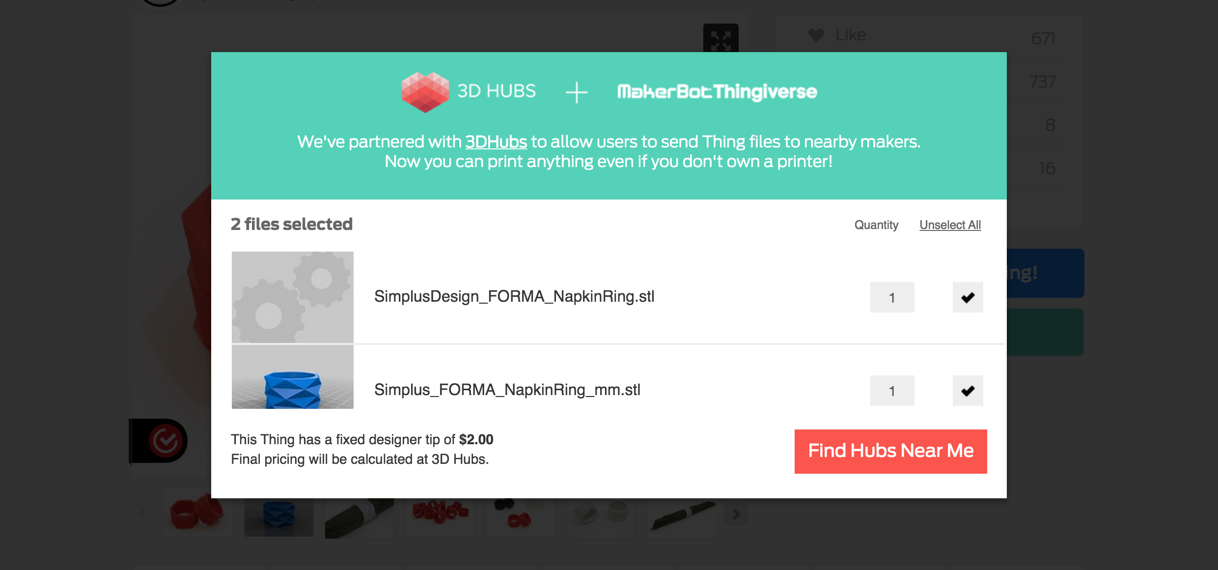 How does the 3D Hubs Thingiverse partnership change your day? - #4 by ...